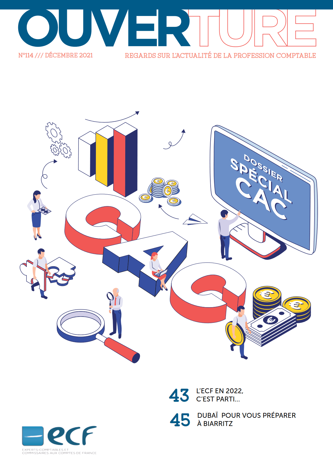 Le magazine Ouverture : la vitrine d'ECF