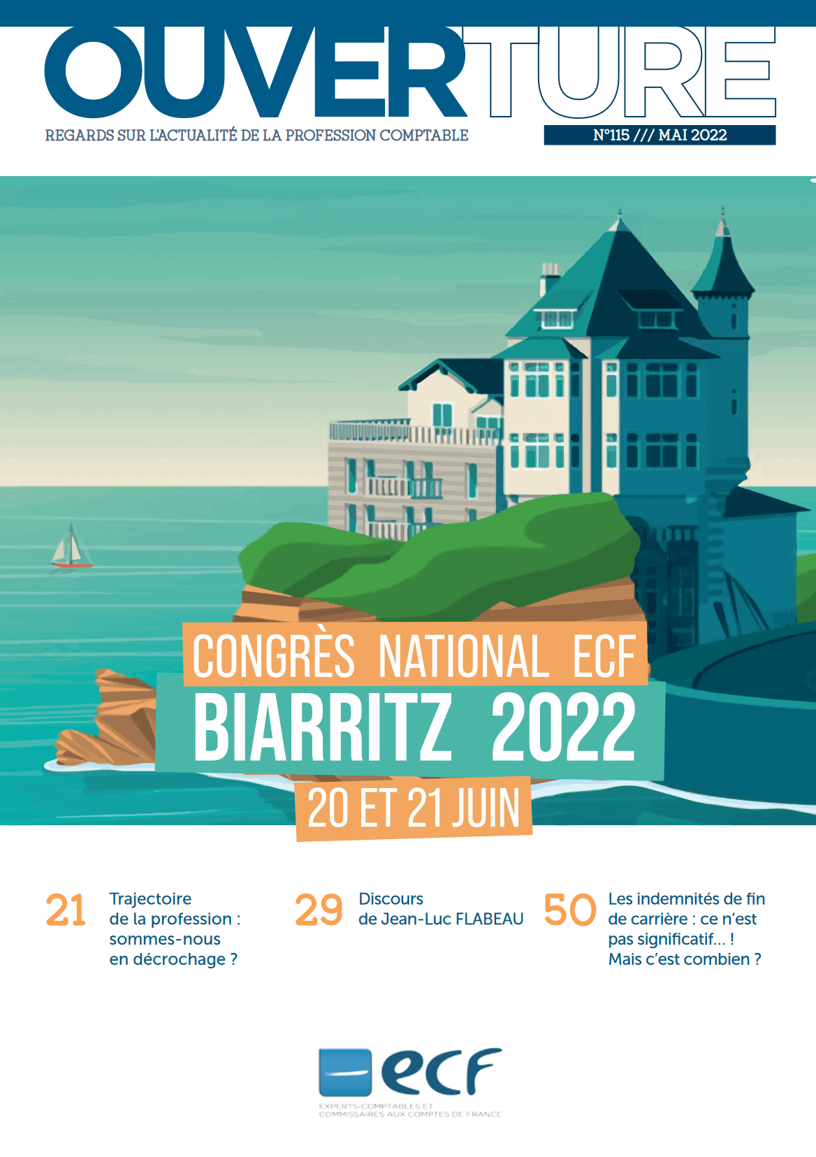 Le magazine Ouverture : la vitrine d'ECF